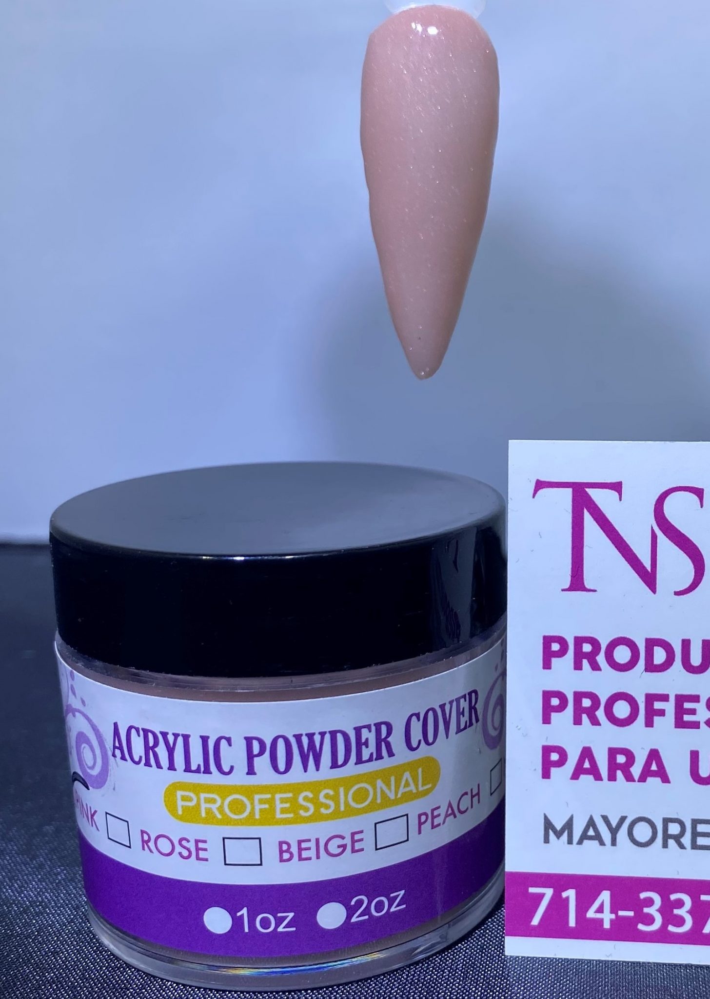 Cover Pink Acrylic Powder – TERE´S NAIL SUPPLIES