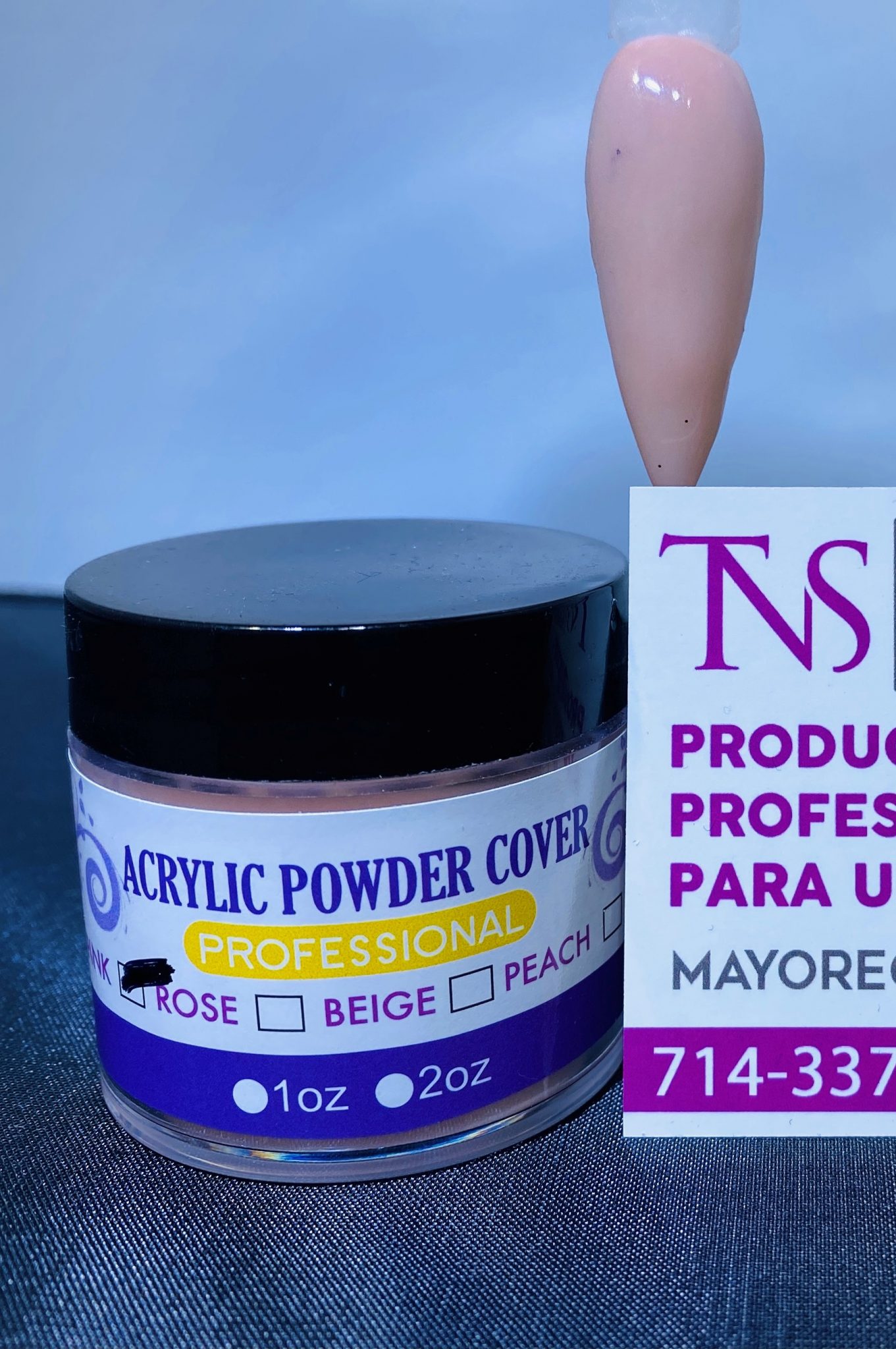Cover Rose Acrylic Powder – TERE´S NAIL SUPPLIES