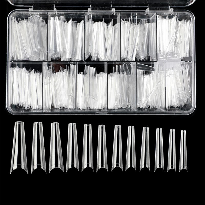 XL C-Curved Coffin Tips – TERE´S NAIL SUPPLIES